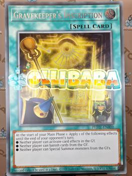 www.Giant-Card.com - Gravekeeper's Inscription Giant Card Yu-Gi-Oh!