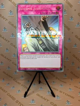 www.Giant-Card.com - Solemn Judgement Giant Card Yu-Gi-Oh!