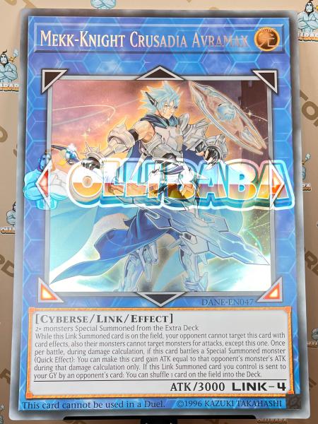 www.Giant-Card.com - Mekk-Knight Crusadia Avramax Giant Card Yu-Gi-Oh!
